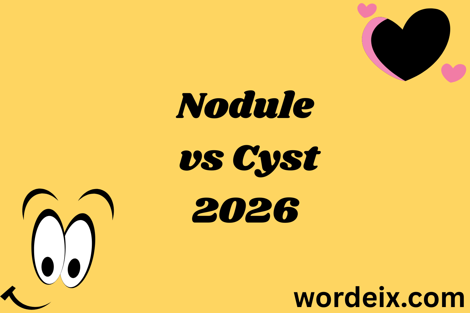Nodule vs Cyst Hidden Truths Explained Simply 2026